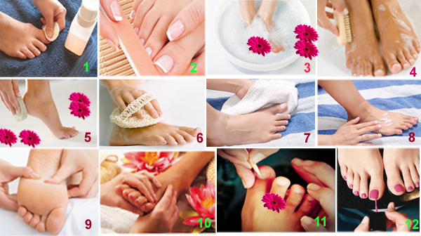 Top 7 Steps For The Home Pedicure For Women